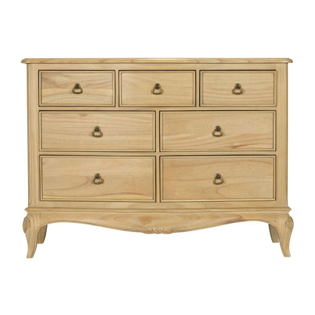 Limoges 7 Drawer Low Wide Chest - Morgan Doyles